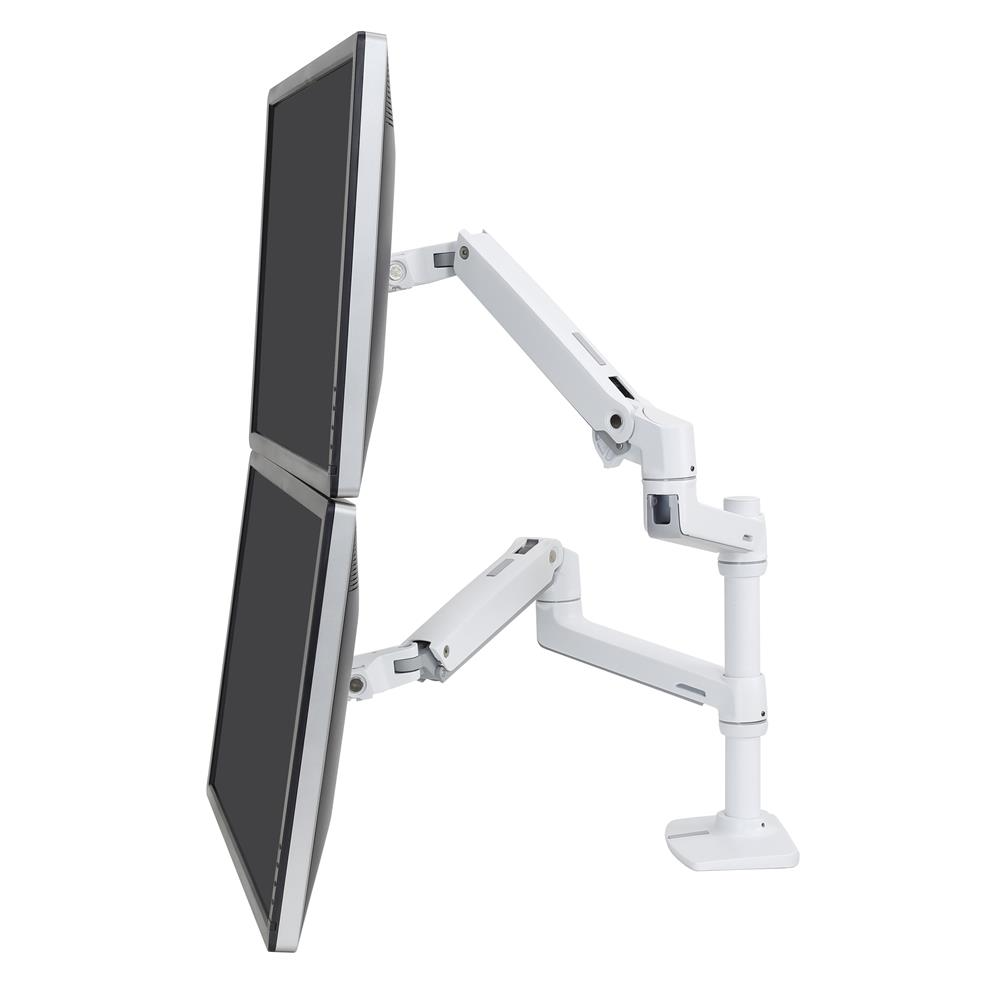 Ergotron LX Dual Stacking Arm Two-Monitor Mount – Nikkotech